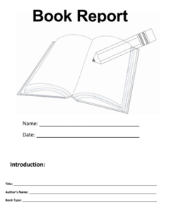 4Th Grade Book Report Template (1) - PROFESSIONAL TEMPLATES ...