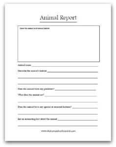 Animal Report Template (5) - PROFESSIONAL TEMPLATES | PROFESSIONAL ...