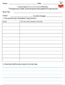 Biography Book Report Template (1) - PROFESSIONAL TEMPLATES ...