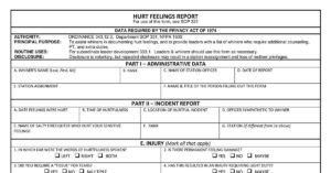 Hurt Feelings Report Template (16) - PROFESSIONAL TEMPLATES ...