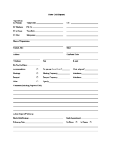 Sales Call Report Template (1) - PROFESSIONAL TEMPLATES | PROFESSIONAL ...