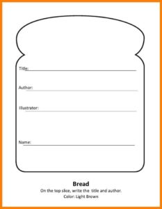 Sandwich Book Report Template (2) - PROFESSIONAL TEMPLATES ...