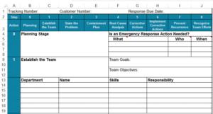 8D Report Format Template (1) - PROFESSIONAL TEMPLATES | PROFESSIONAL ...
