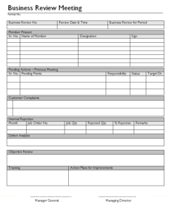 Business Review Report Template (1) - PROFESSIONAL TEMPLATES ...