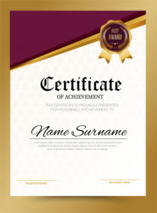 Certificate Template Size (4) - PROFESSIONAL TEMPLATES | PROFESSIONAL ...