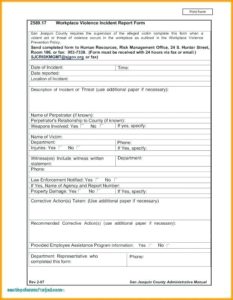 Failure Investigation Report Template - PROFESSIONAL TEMPLATES ...