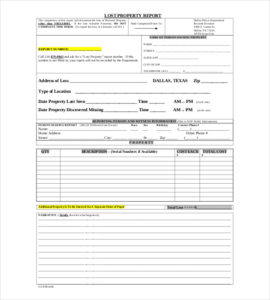 Fake Police Report Template - PROFESSIONAL TEMPLATES | PROFESSIONAL ...