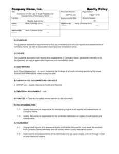 Gmp Audit Report Template (1) - PROFESSIONAL TEMPLATES | PROFESSIONAL ...