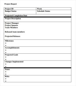 Simple Project Report Template (1) - PROFESSIONAL TEMPLATES ...