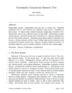 Technical Report Latex Template (2) - PROFESSIONAL TEMPLATES ...