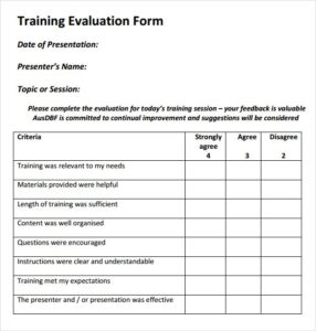 Training Feedback Report Template (6) - PROFESSIONAL TEMPLATES ...