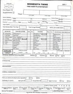 Baseball Scouting Report Template (6) - PROFESSIONAL TEMPLATES ...