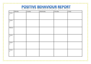 Behaviour Report Template (3) - PROFESSIONAL TEMPLATES | PROFESSIONAL ...