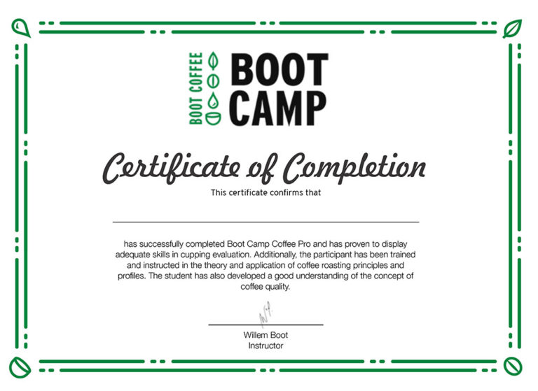 Boot Camp Certificate Template - PROFESSIONAL TEMPLATES | PROFESSIONAL ...