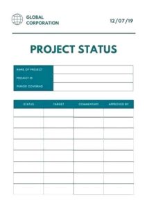 Daily Status Report Template Software Development (2) - PROFESSIONAL ...