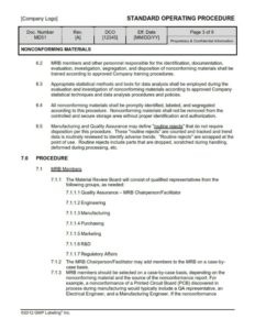 Deviation Report Template (3) - PROFESSIONAL TEMPLATES | PROFESSIONAL ...