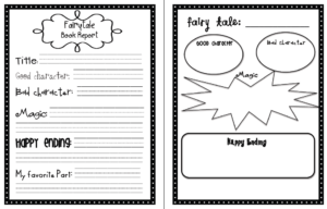 First Grade Book Report Template (1) - PROFESSIONAL TEMPLATES ...