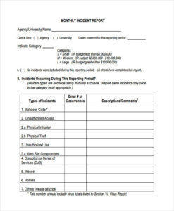 How To Write A Monthly Report Template (1) - PROFESSIONAL TEMPLATES ...