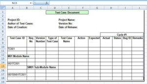 Software Test Report Template Xls (1) - PROFESSIONAL TEMPLATES ...