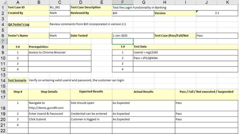 Software Test Report Template Xls (4) - PROFESSIONAL TEMPLATES ... Software Test Report Template Xls (4) - PROFESSIONAL TEMPLATES ...