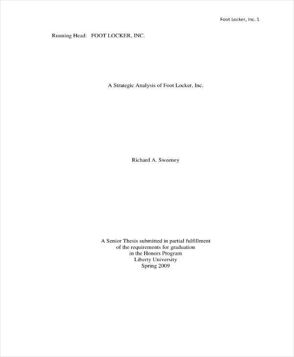 Strategic Analysis Report Template 4 PROFESSIONAL TEMPLATES Strategic Analysis Report Template 4 PROFESSIONAL TEMPLATES