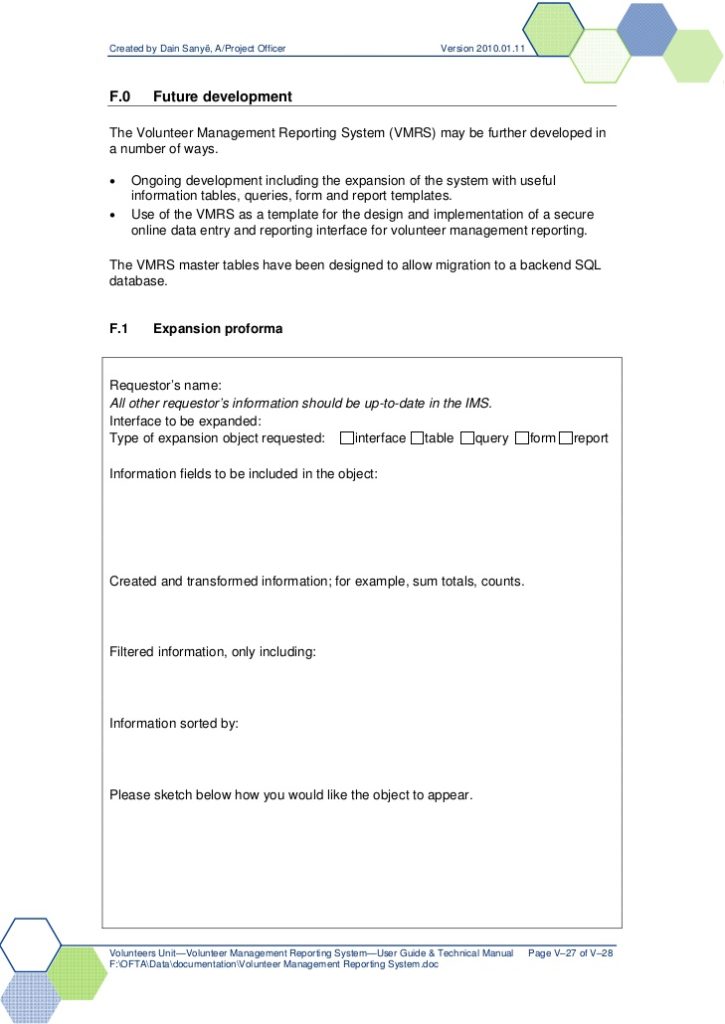 Volunteer Report Template (3) - PROFESSIONAL TEMPLATES | PROFESSIONAL ...