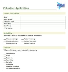 Volunteer Report Template (6) - PROFESSIONAL TEMPLATES | PROFESSIONAL ...