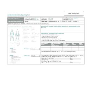 First Aid Incident Report Form Template (5) - PROFESSIONAL TEMPLATES ...