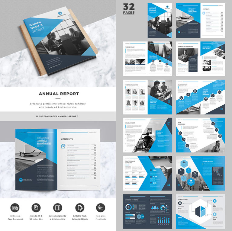 Illustrator Report Templates (4) - PROFESSIONAL TEMPLATES ...