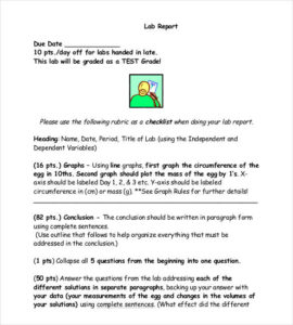 Lab Report Conclusion Template (2) - PROFESSIONAL TEMPLATES ...