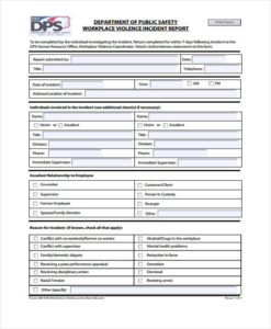 Medication Incident Report Form Template (2) - PROFESSIONAL TEMPLATES ...