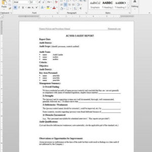 Ssae 16 Report Template (1) - PROFESSIONAL TEMPLATES | PROFESSIONAL ...