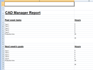 Weekly Manager Report Template (1) - PROFESSIONAL TEMPLATES ...