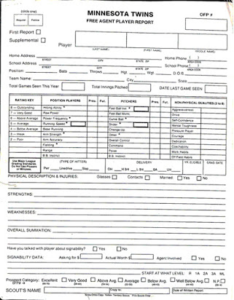 Basketball Player Scouting Report Template - PROFESSIONAL TEMPLATES ...