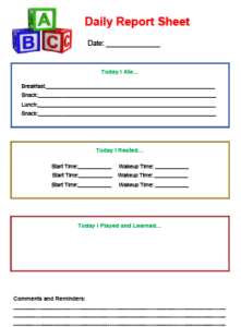 Daily Report Sheet Template (2) - PROFESSIONAL TEMPLATES | PROFESSIONAL ...