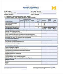 Monthly Program Report Template (1) - PROFESSIONAL TEMPLATES ...