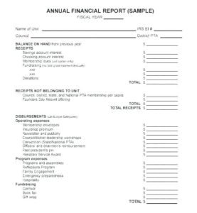 Summary Annual Report Template (2) - PROFESSIONAL TEMPLATES ...