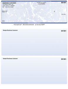 Blank Business Check Template (7) - PROFESSIONAL TEMPLATES ...