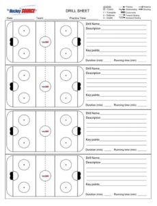 Blank Hockey Practice Plan Template (1) - PROFESSIONAL TEMPLATES ...