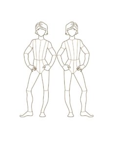 Blank Model Sketch Template (8) - PROFESSIONAL TEMPLATES | PROFESSIONAL ...