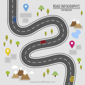 Blank Road Map Template (1) - PROFESSIONAL TEMPLATES | PROFESSIONAL ...