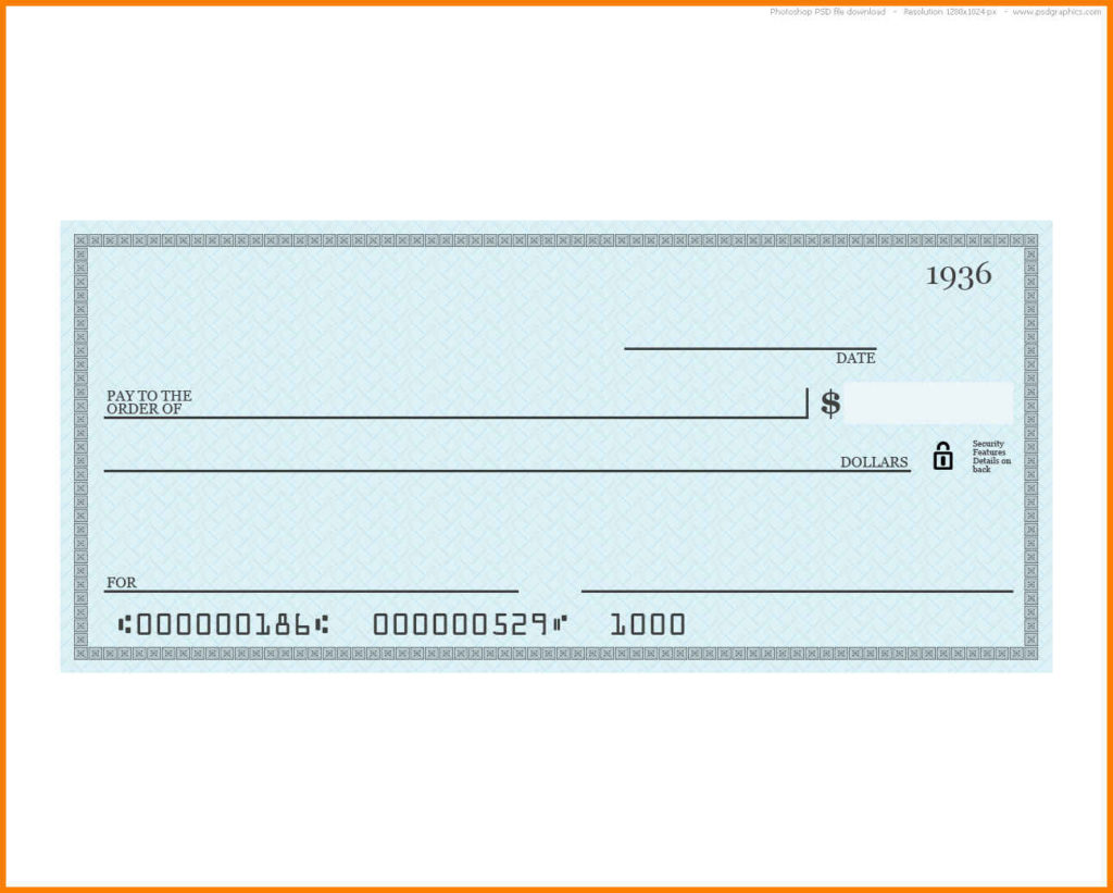 Editable Blank Check Template (7) - PROFESSIONAL TEMPLATES ...