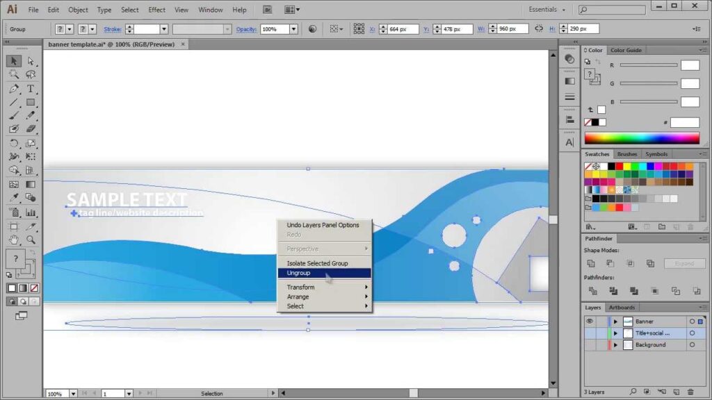 Banner Design Templates Illustrator - PROFESSIONAL TEMPLATES ...