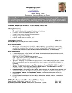 C Level Resume Samples (4) - PROFESSIONAL TEMPLATES | PROFESSIONAL ...