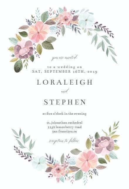 E Invitation Card Templates PROFESSIONAL TEMPLATES