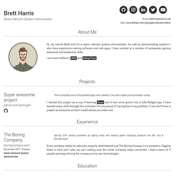 Resume Templates Github (1) - PROFESSIONAL TEMPLATES | PROFESSIONAL ... Resume Templates Github (1) - PROFESSIONAL TEMPLATES | PROFESSIONAL ...