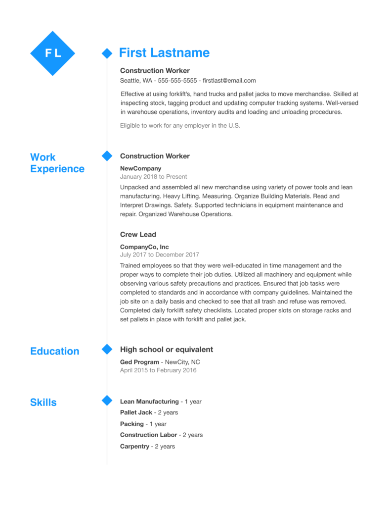 Resume Templates Indeed (7) - PROFESSIONAL TEMPLATES | PROFESSIONAL ...