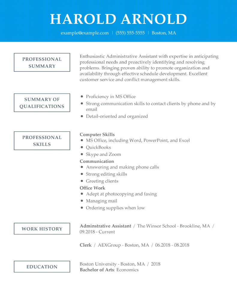 Resume Templates Skills Based (3) - PROFESSIONAL TEMPLATES ...