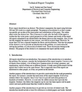 Report Template Engineering (2) - PROFESSIONAL TEMPLATES | PROFESSIONAL ...