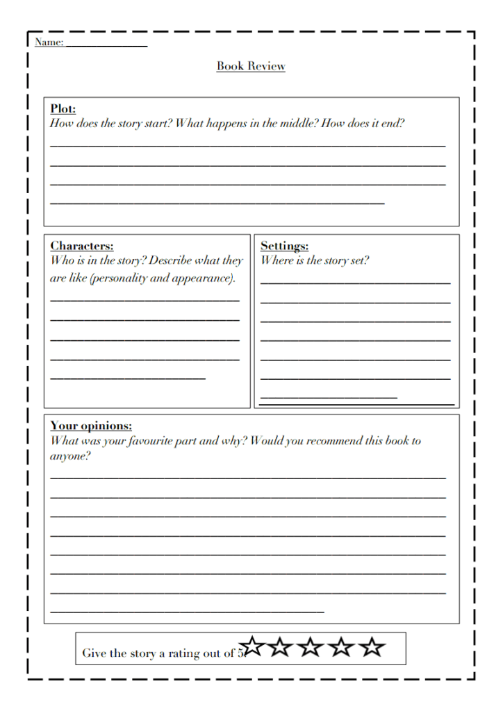 Year 6 Newspaper Report Template - PROFESSIONAL TEMPLATES ...
